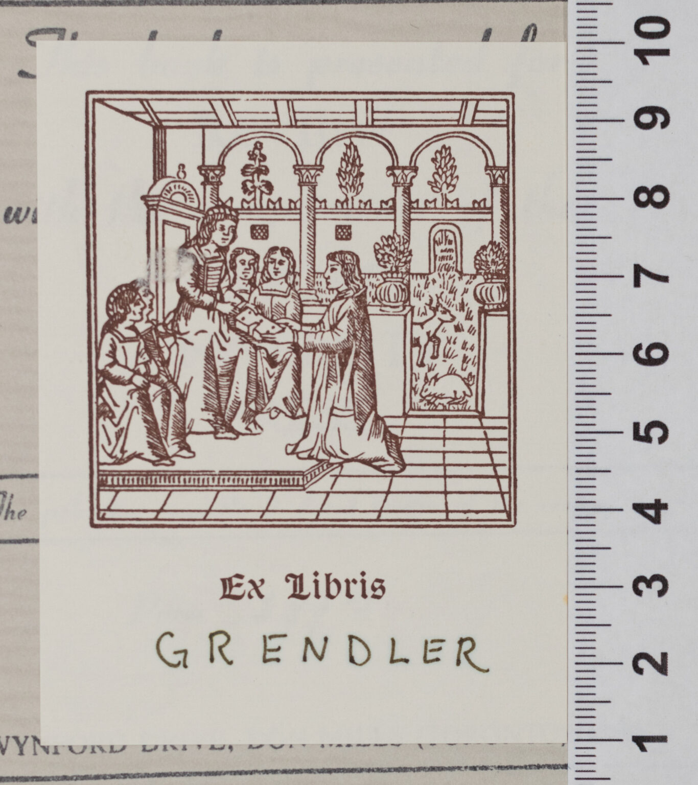Paul and Marcella Grendler – Ex Libris – Jesuit Studies Digital Collection